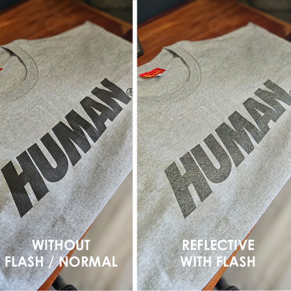 Human Bold - Heather Grey Reflective (5.6MH) – TheHumanCatalyst